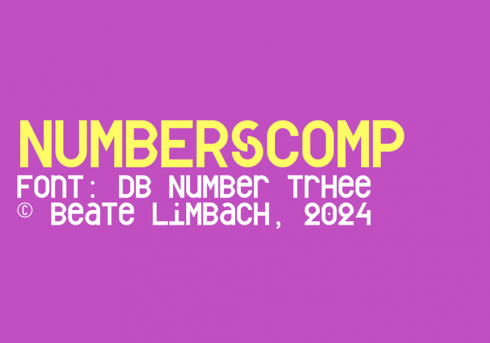 db Number Three | FontStruct